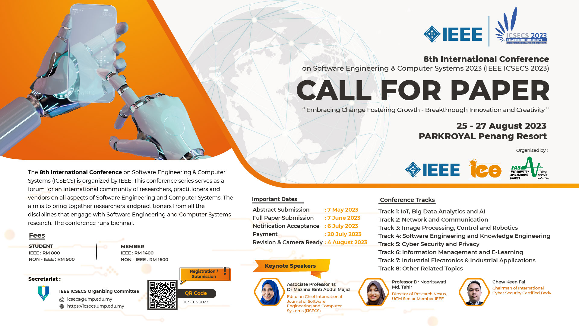 8th International Conference on Software Engineering & Computer Systems 2023 (IEEE ICSECS 2023 ...